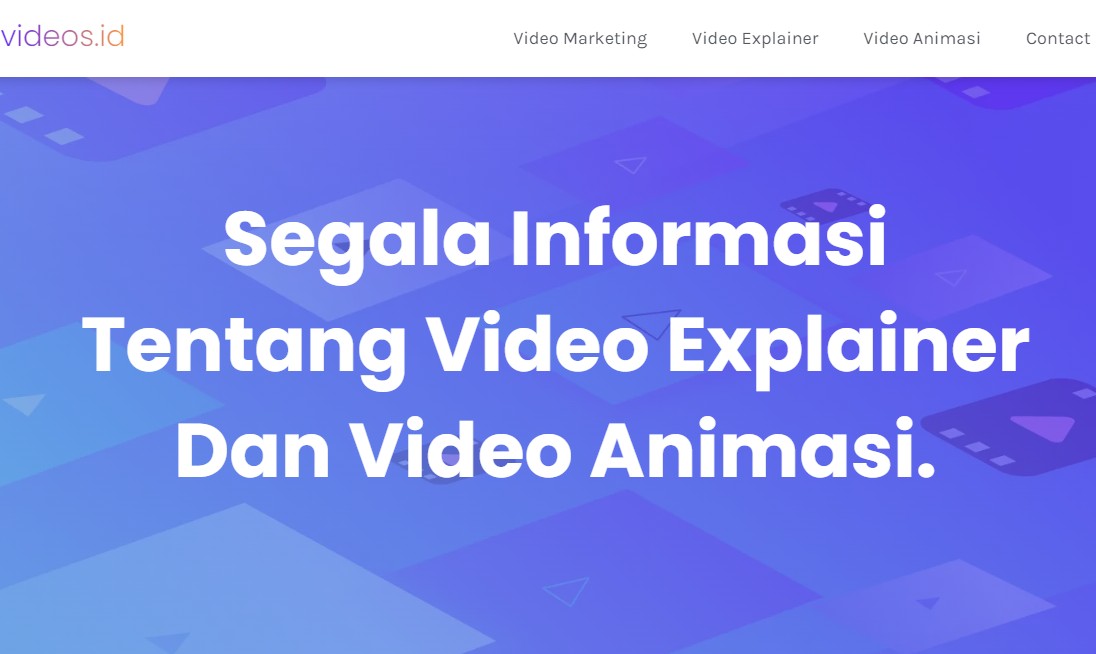 Disinilah Pusat Informasi Mengenai Video Animasi dan Video Explainer ...